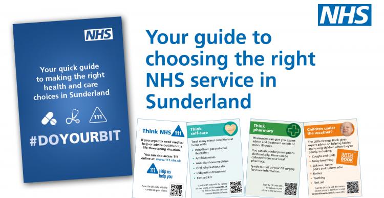 Choosing the right NHS service | Healthwatch Sunderland